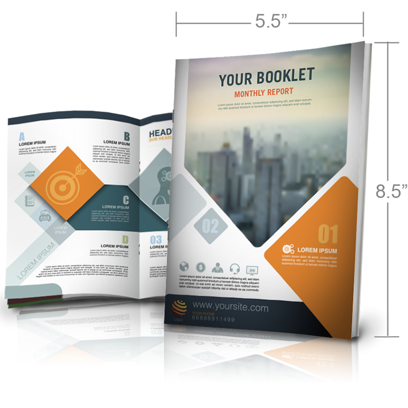 Booklets 5.5" X 8.5" SS | Commercial Printing Services | Solo Printing